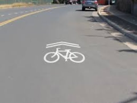 What Is A Sharrow? DMV Driving Test Tips. - YouTube