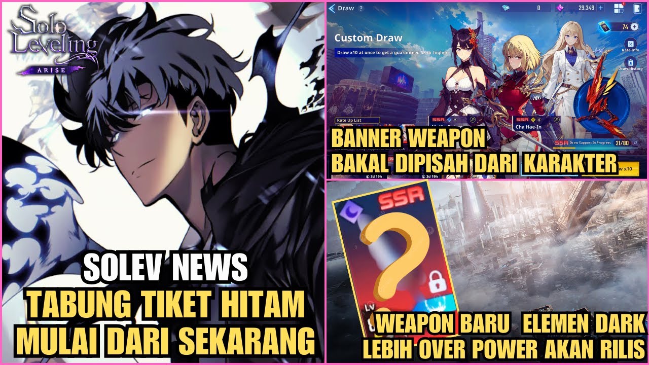 Solev News | Tabung Tiket Standard Dari Sekarang Untuk Weapon Baru SJW ...