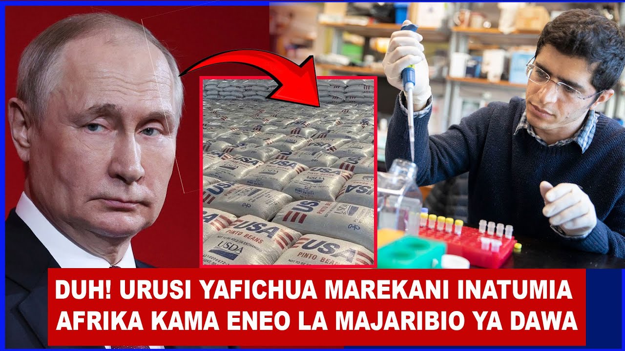 HATARI HII! URUSI YAFICHUA SIRI KUBWA, MAREKANI INATUMIA AFRIKA KAMA ...