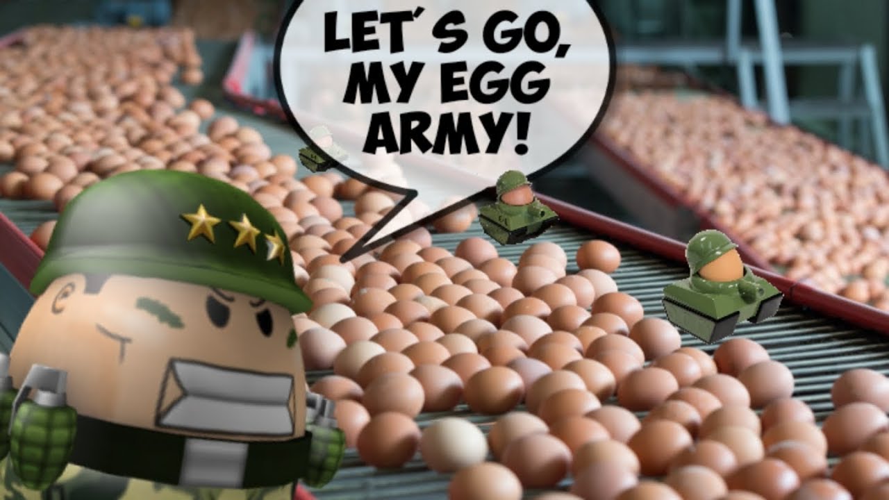 Making an Egg Army - YouTube