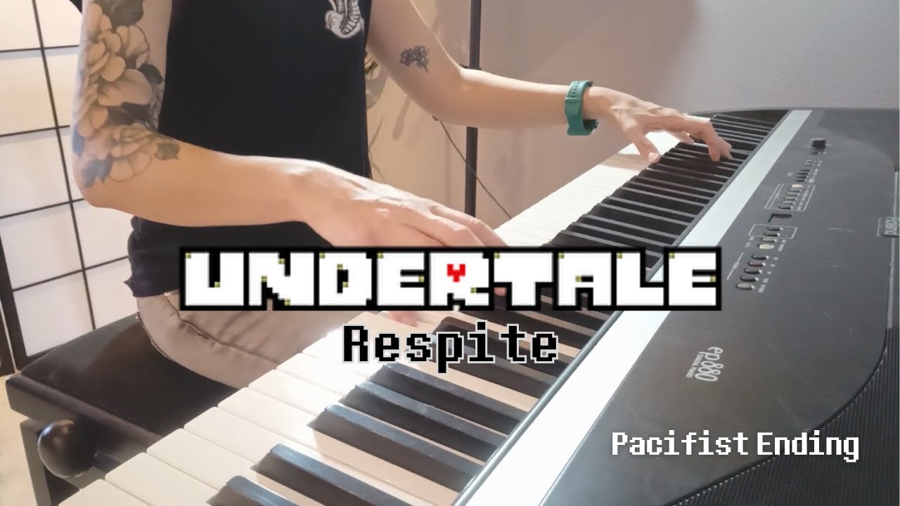 UNDERTALE - Respite: Pacifist Ending [Bego RM piano cover 🎹] - YouTube