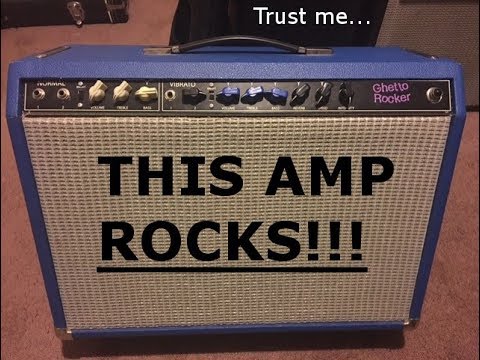 Deluxe Reverb Amp Kit Demo: HOT ROD!!! - YouTube