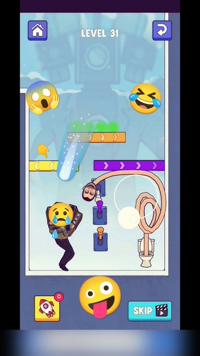 Toilet Monster Survival Quest Gameplay|Head Monster Move Survival#toiletmonster#gamevijaytech# ...