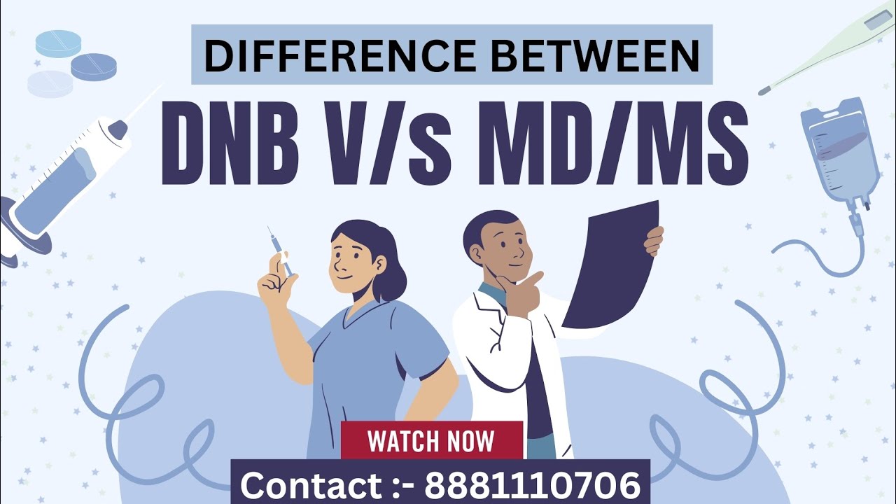 Difference Between MD/MS and DNB | Advantage or Disadvantage Doing DNB | Complete Information ...