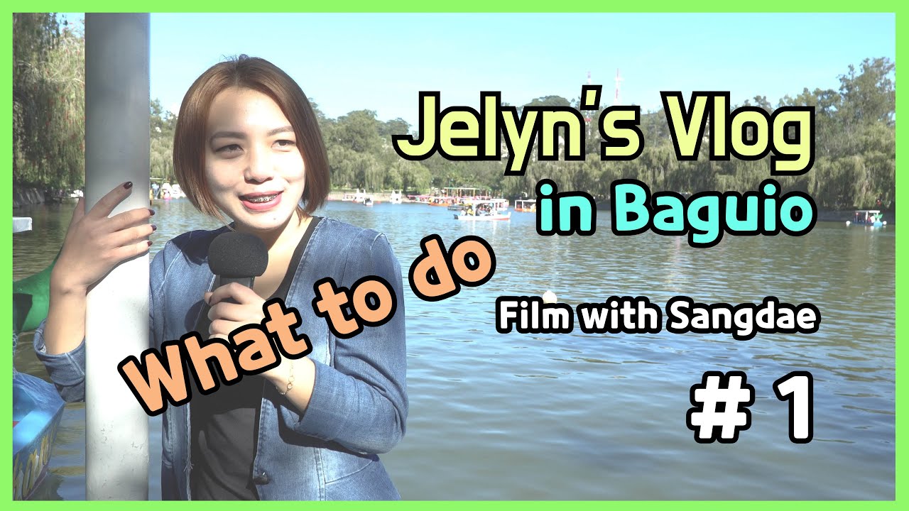 Jelyn's the first Vlog. BAGUIO TOUR | Burnham park | Big Christmas Tree | Local lady shows her ...