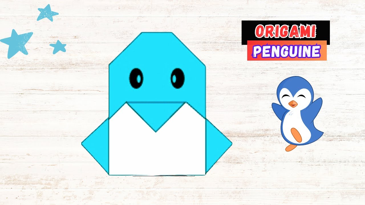 ORIGAMI PENGUIN: How to Make an Easy Paper Penguin Origami | Paper ...