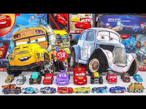 Disney Pixar Cars Unboxing Review | Lightning Mcqueen, Tow Mater, Doc Hudson, Sally Carrera, Cruz