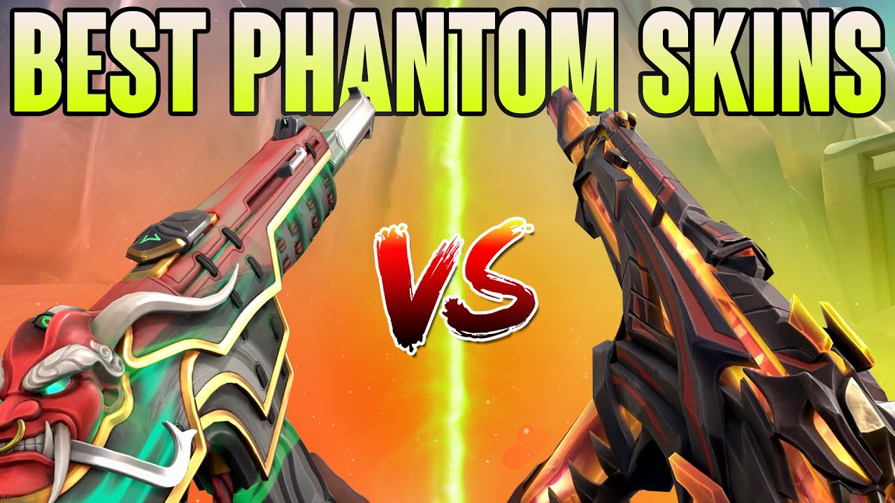 THE BEST VALORANT PHANTOM SKINS - YouTube