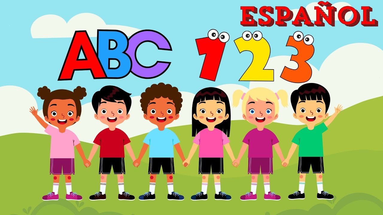 Las formas geométricas|Los números y colores|Aprende el Abecedario en ...