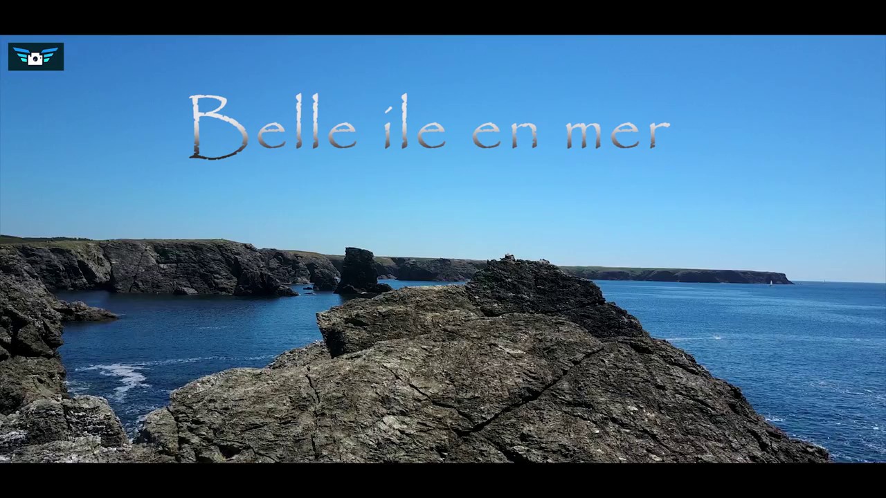 Belle ile en mer drone Bretagne France - Mavic pro 4K - YouTube