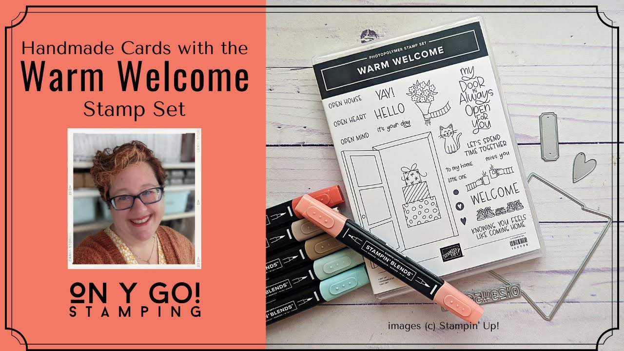 Make Handmade Cards with the Warm Welcome Stamp Set - YouTube