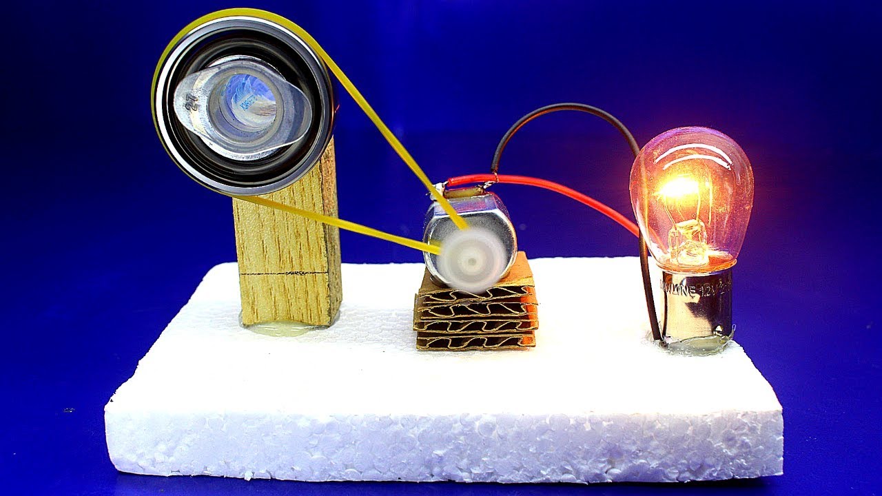 Free Energy Generator 100% Self Runnring Machine Using Bearing and DC ...