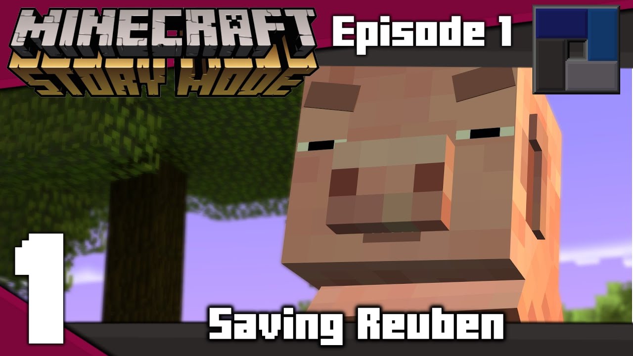 Lets Play Minecraft: Story Mode - Saving Reuben - Episode 1 [Part 1 ...