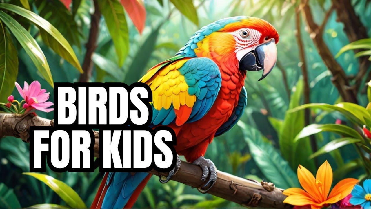 Birds for Kids - Learn About Colorful Birds with Fun Facts - YouTube