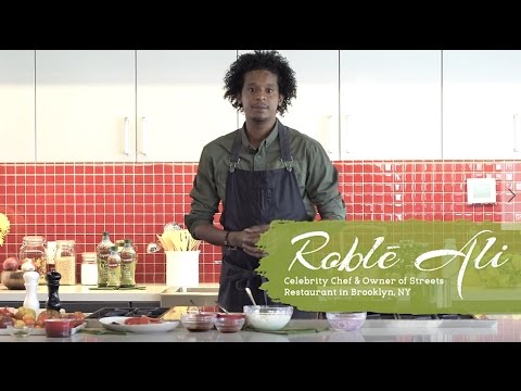 Chef Roblé Ali & God's Love We Deliver | Summer Tomato Salad - YouTube