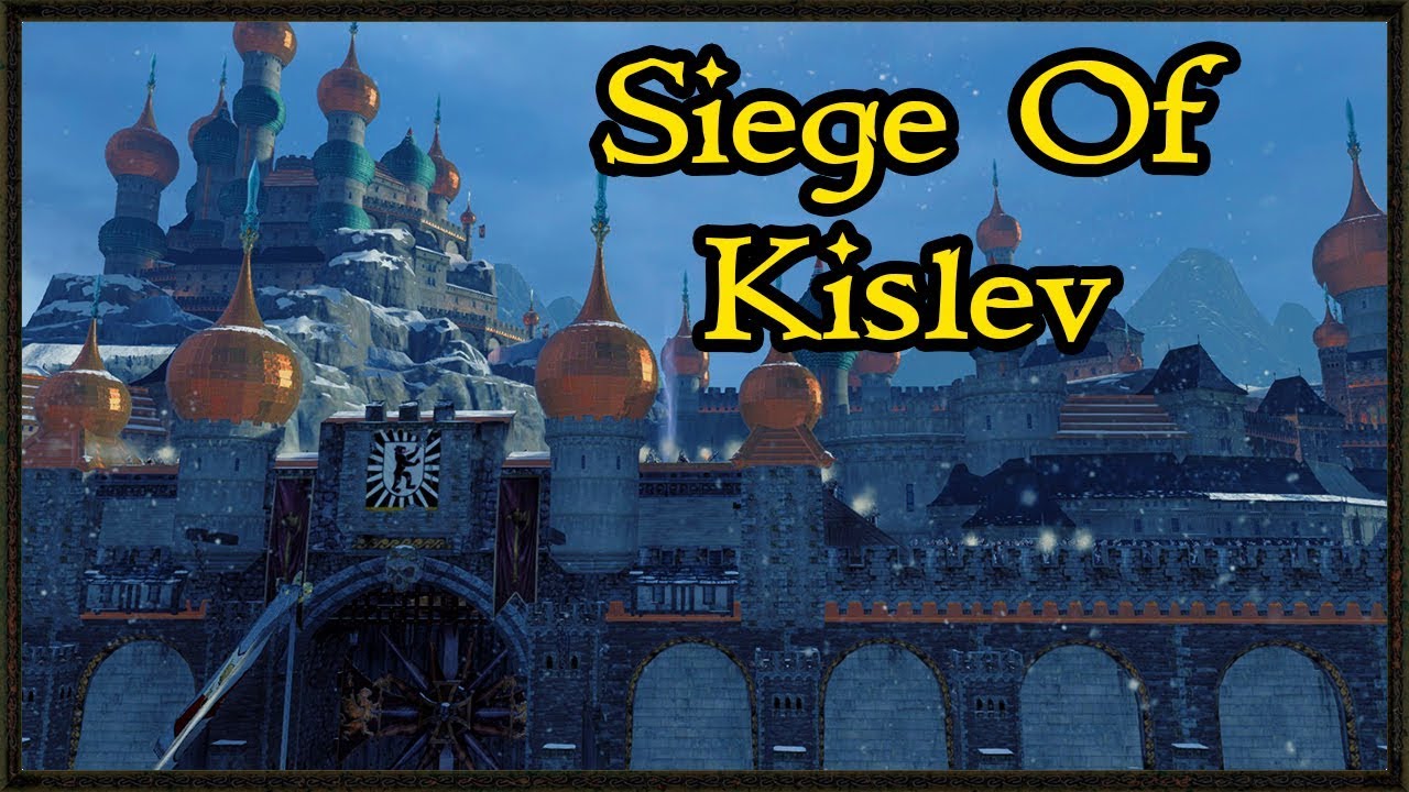 The Grand Siege Of Kislev - Epic Custom Map - Warhammer Total War - YouTube