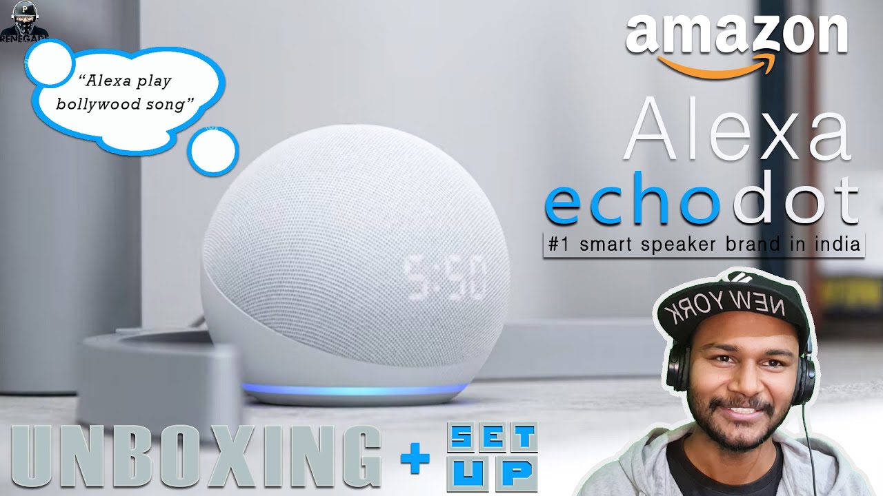 Alexa Echo Dot 4th Generation Unboxing & Setup || Amazon smart product ...