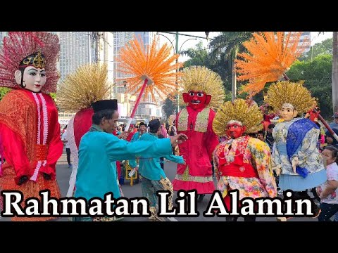 ONDEL ONDEL LAGU SHOLAWAT RAHAMATAN LIL ALAMIN ~Ondel Ondel Ancol Taman ...