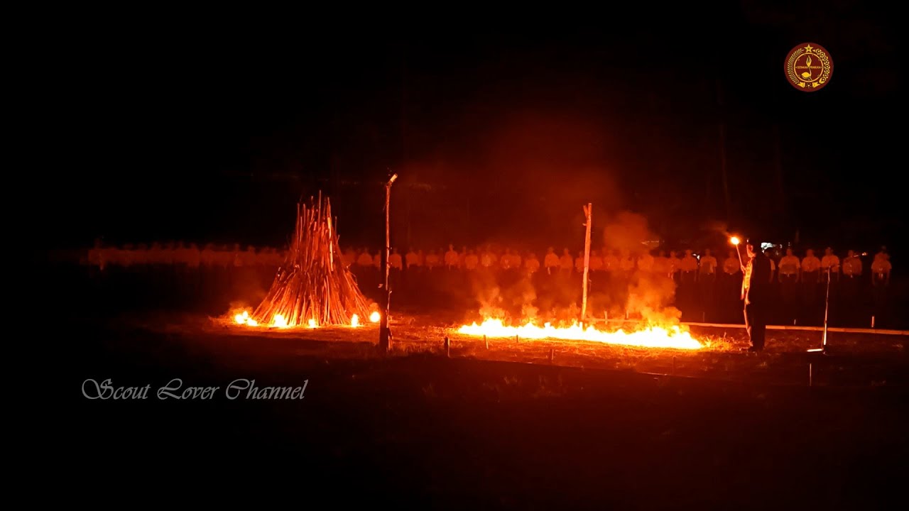 KREATIF !! Buat Api Unggun Mata Pedang | Perkemahan Tamu Ambalan 2023 ...