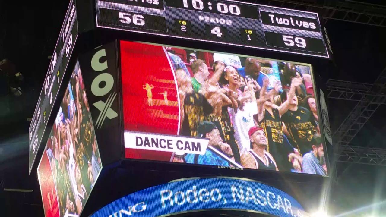 CV Hornets - NBA Summer League Jumbotron! - YouTube