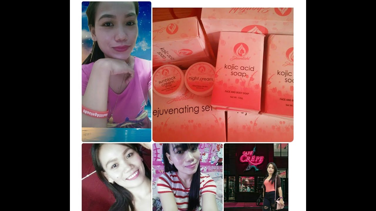 Before & after using #Shantal rejuvenating set - YouTube