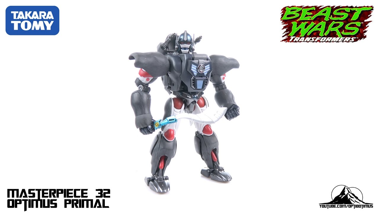 TakaraTomy Transformers MP-32 Masterpiece OPTIMUS PRIMAL Video Review ...