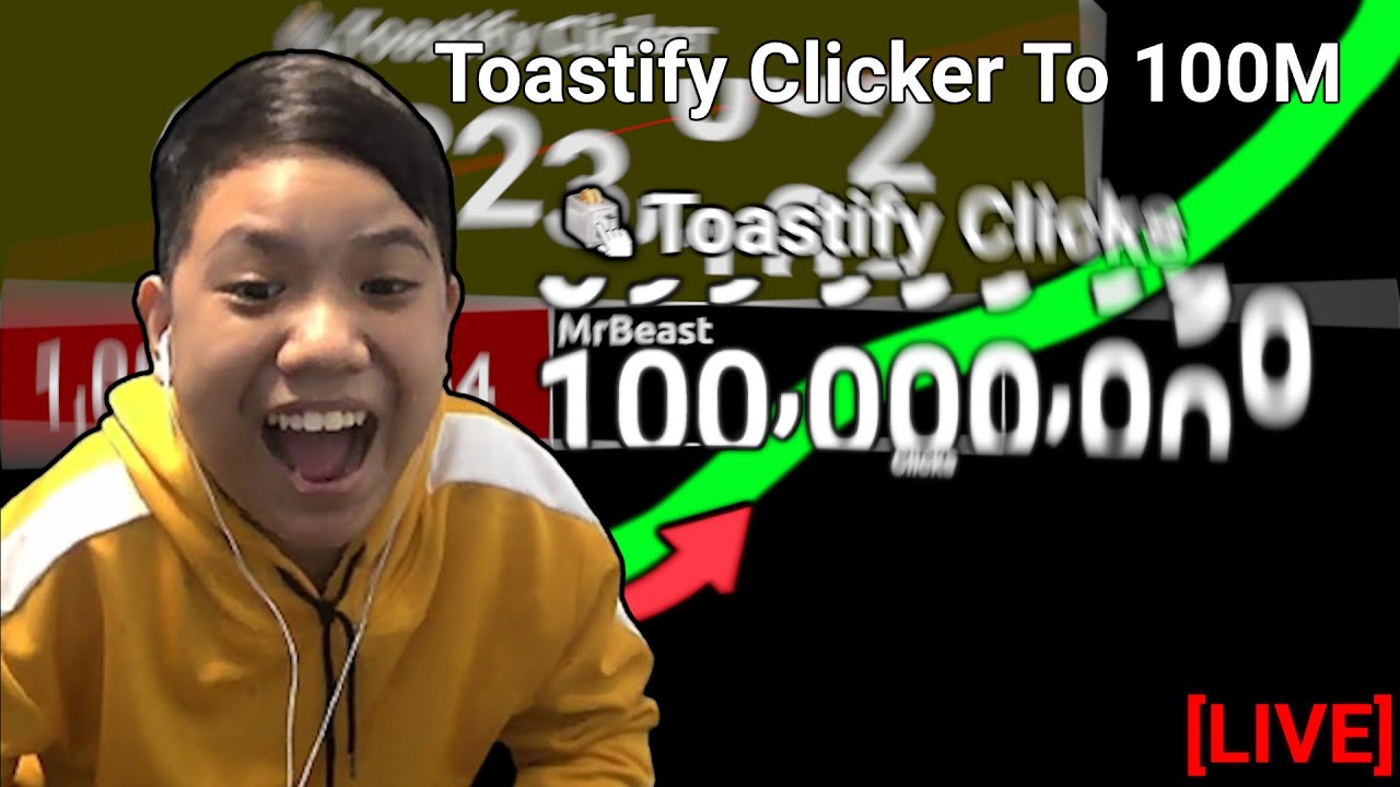 Toastify Clicker To 100M - YouTube