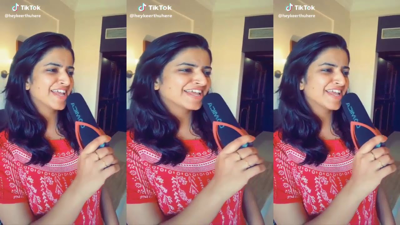 Bhaarya Serial Dubsmash Rahana role Actress Lintu Rony Tiktok - YouTube