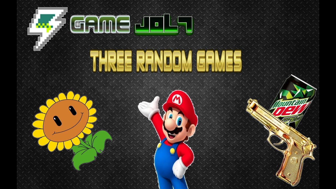 Three Random Games - YouTube