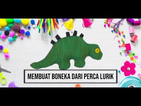 CARA MEMBUAT BONEKA DARI KAIN PERCA - YouTube