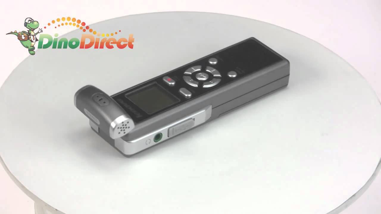 Lenovo B550 2GB Digital Voice Recorder with MP3 Player from Dinodirect ...
