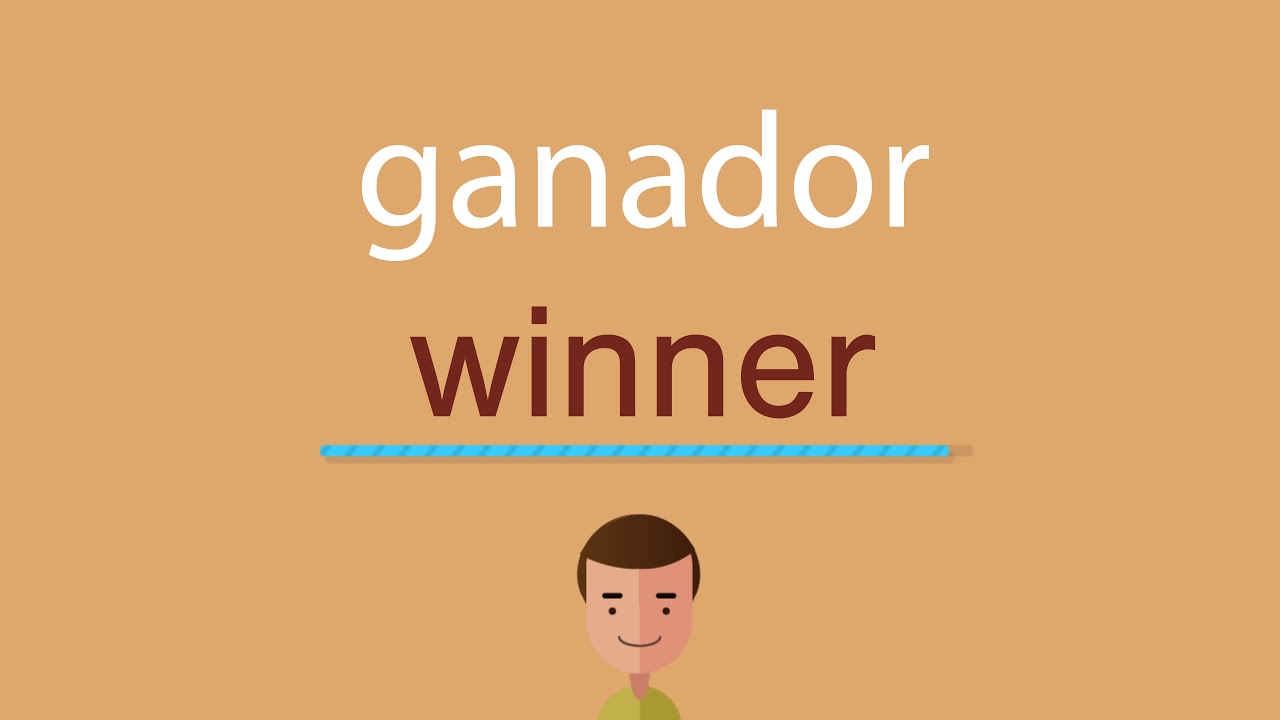 Cómo se dice ganador en inglés - YouTube