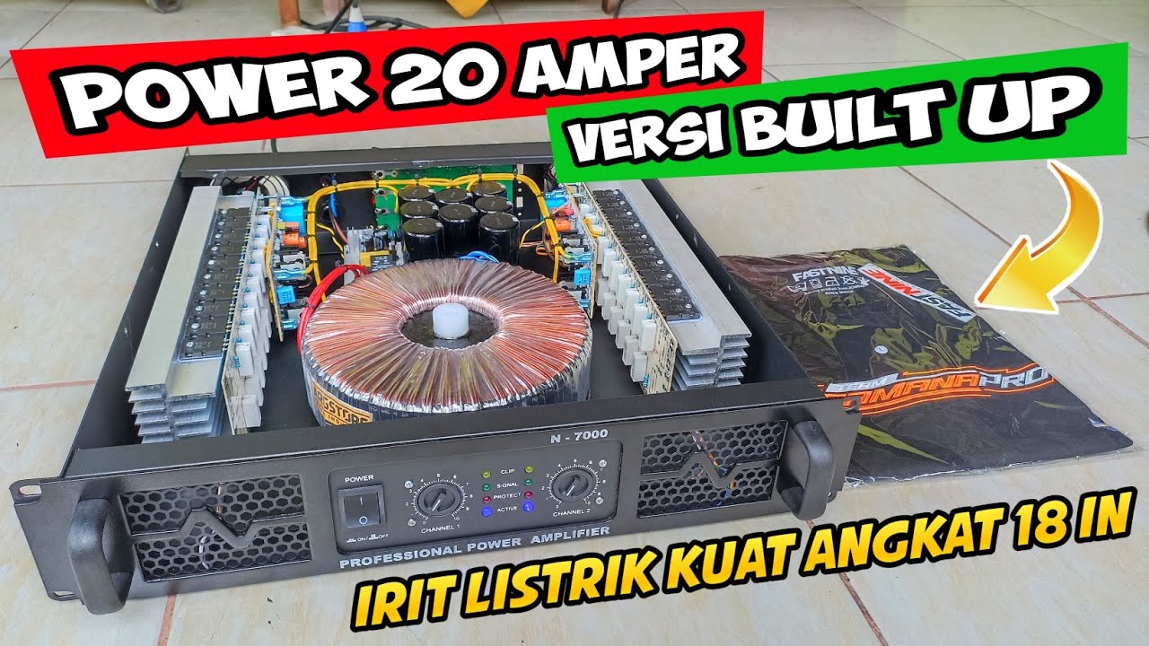 POWER 20A VERSI MIRIP POWER BUILTUP!!! KUAT ANGKAT 18IN - YouTube