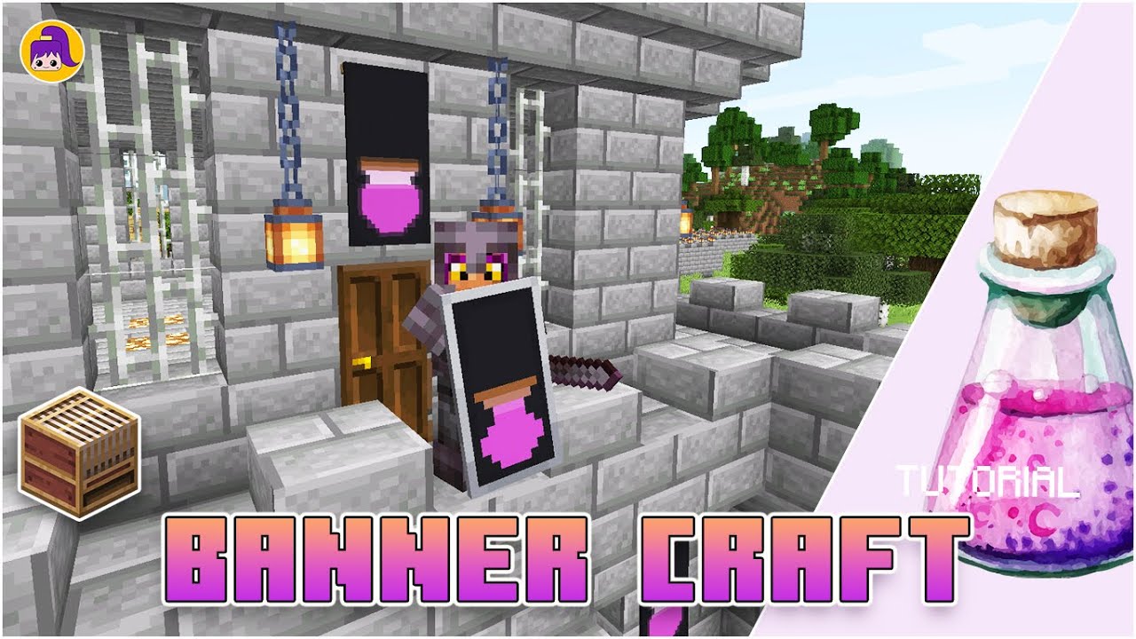How to Craft Banner and Shield "Potion" (pt.2) - Minecraft tutorial ...