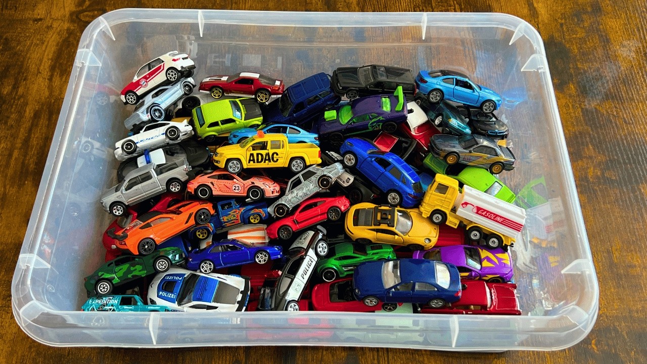 New cars in the box - YouTube
