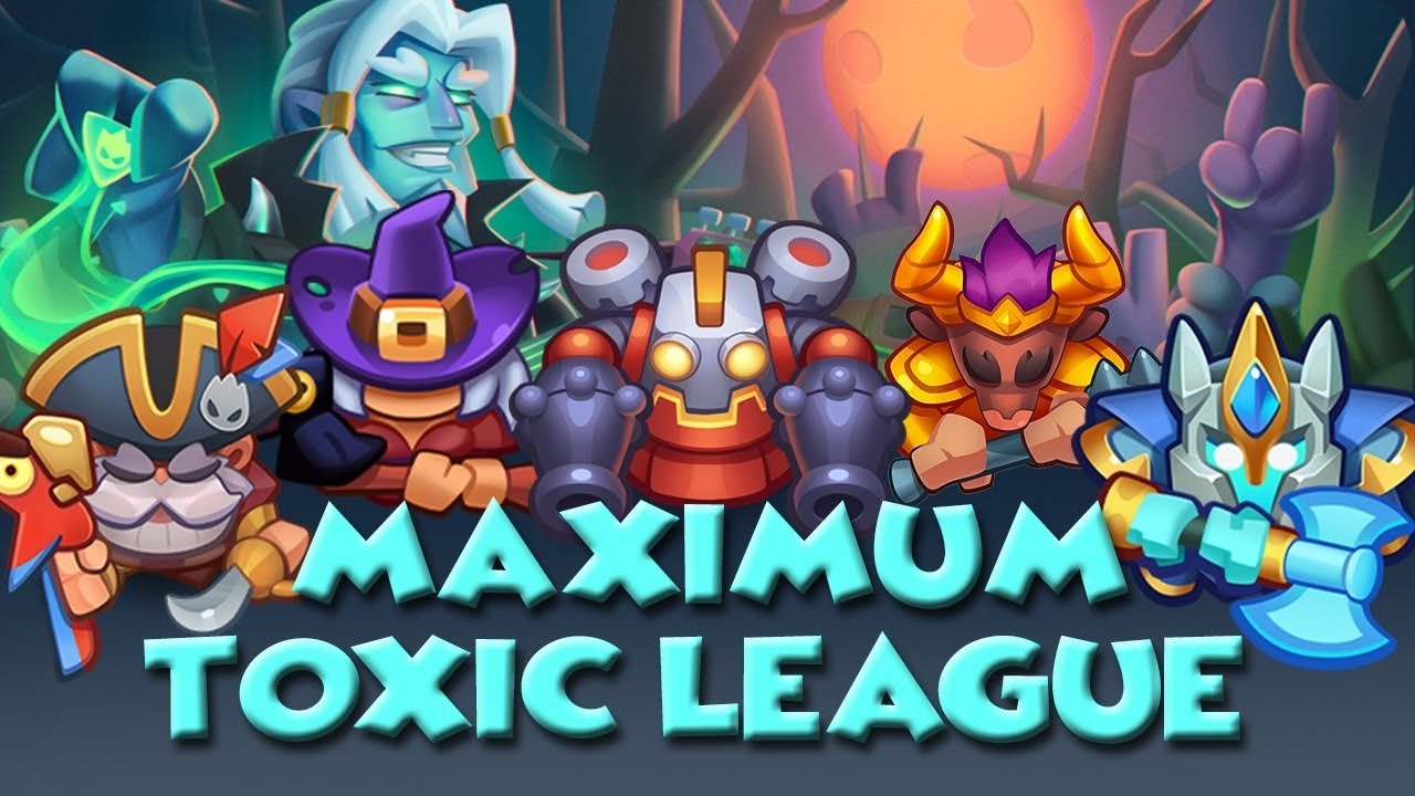 RHANDUM TOXIC LEAGUE • who the most toxic deck? | PVP Rush Royale - YouTube