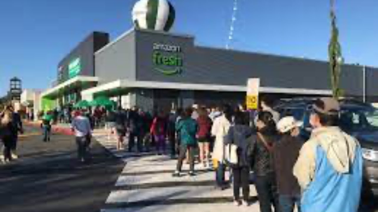 Amazon Fresh Tour + Amazon Smart Cart (4k) - YouTube