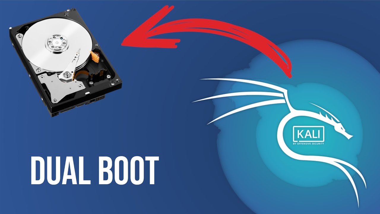 Como INSTALAR o KALI LINUX em DUAL BOOT com o WINDOWS - YouTube