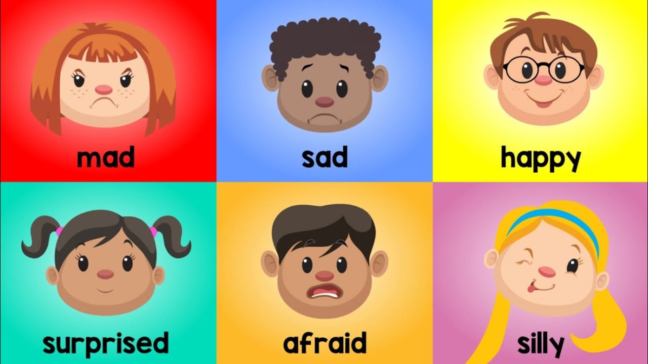 The Feelings Song - Learn the Emotions Happy, Sad, Angry, Excited ...