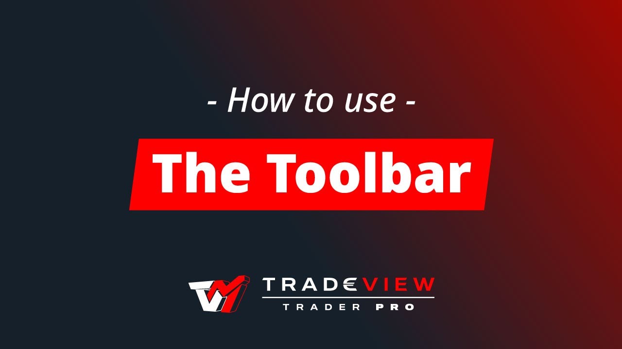 Futures Software Tutorial: How to use the toolbar. - YouTube