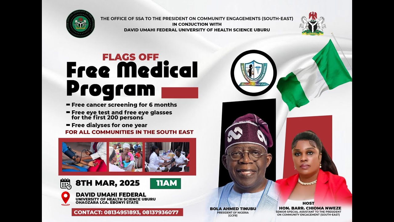 {LIVE} EBONYI: FLAG-OFF OF A HEALTH & SKILL UP EMPOWERMENT PROGRAMME ...