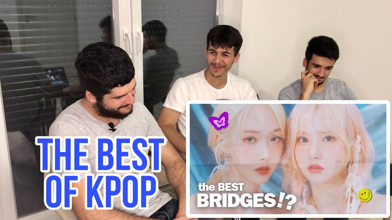 FNF Reacting to Bridges In KPOP That Make Me High, High, High, High ...