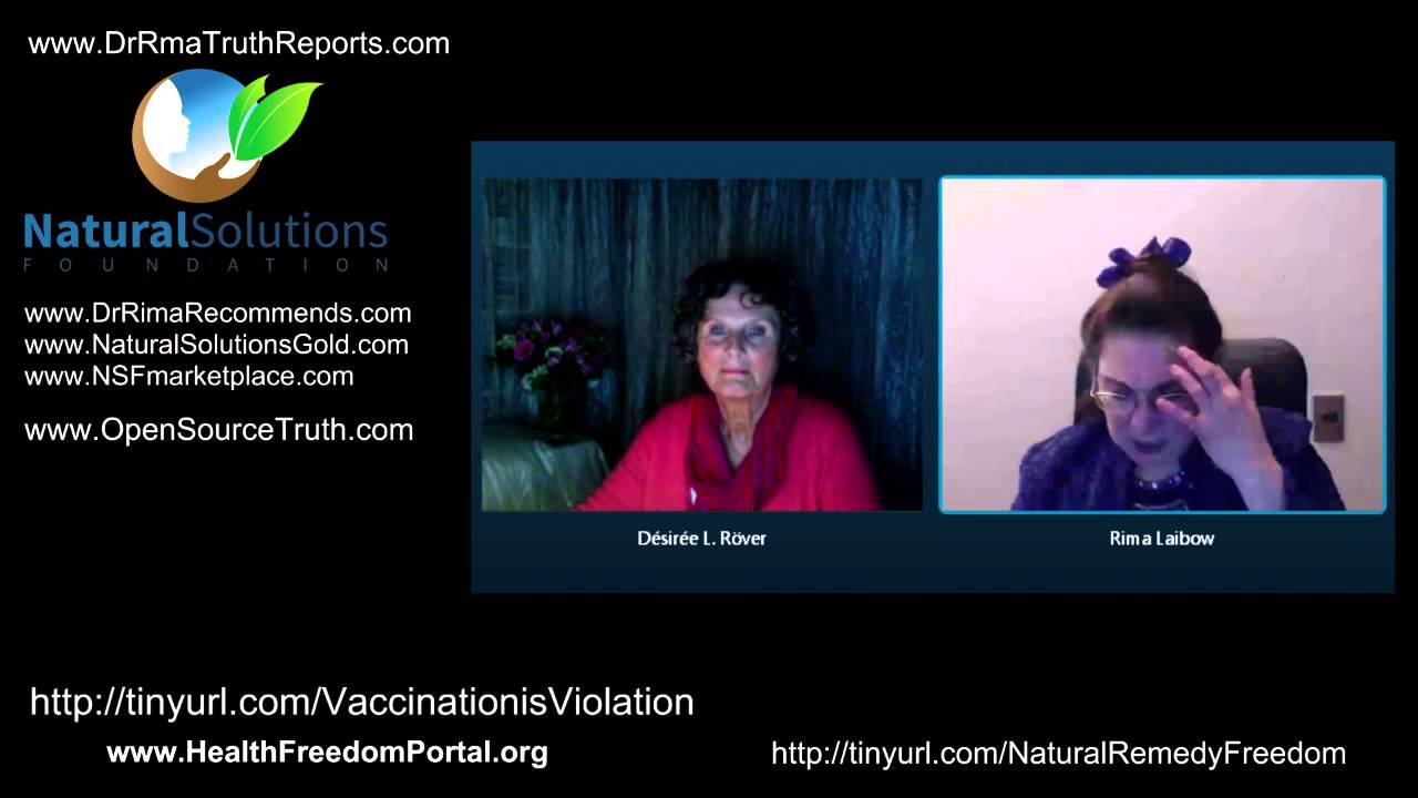 Health Freedom Advocate Desiree Rover: State of Health Freedom in EU ...