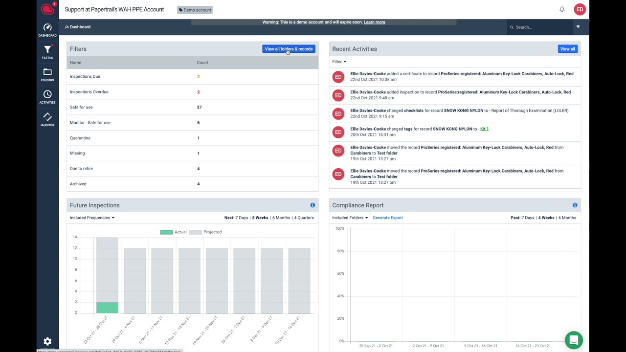 How to view all records - Web App. - YouTube