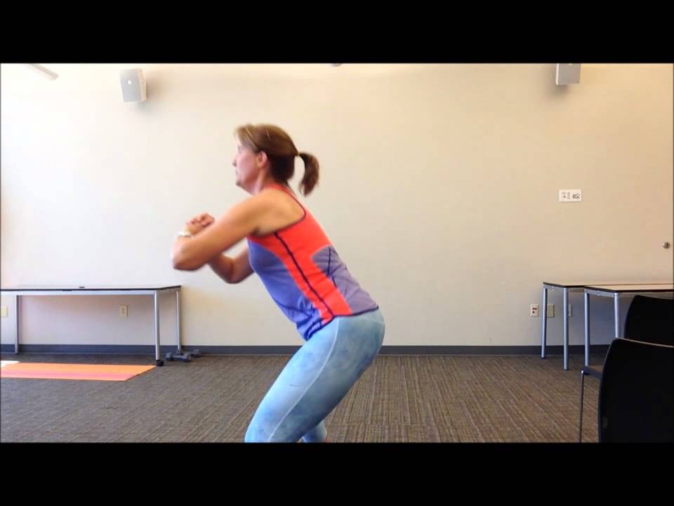Demonstration of Walking Squats - YouTube