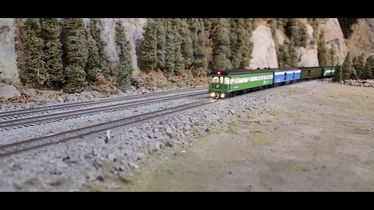 Great Northern 2584 setup run. - YouTube