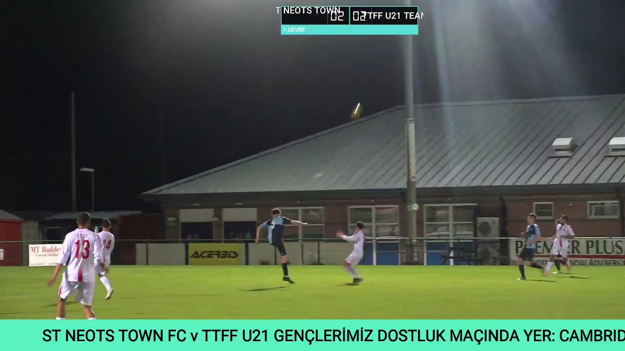 St. NEOTS TOWN FOOTBALL CLUB v TTFF U21 FRIENDLY GAME SECOND HALF LIVE ...