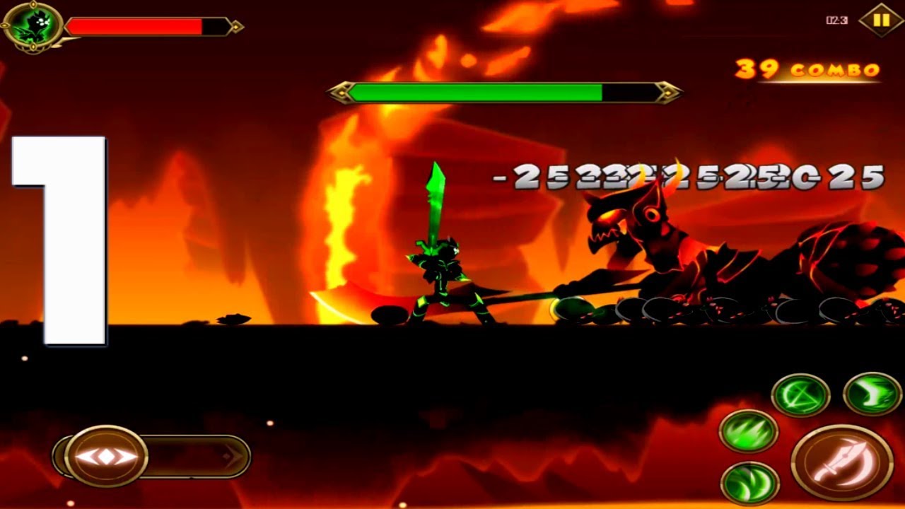 Shadow Stickman Warrior Gameplay Walkthrough | Level 1-7 | IOS, Android ...