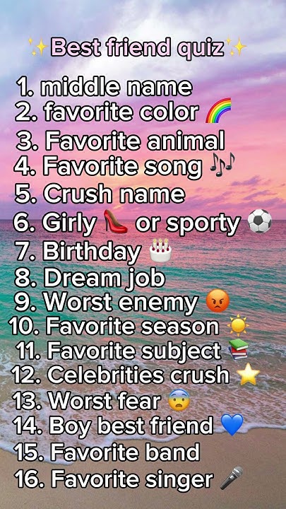 Bestie Quiz Astethic Edits Pinterestfashion Bestfriend Bestie Youtube