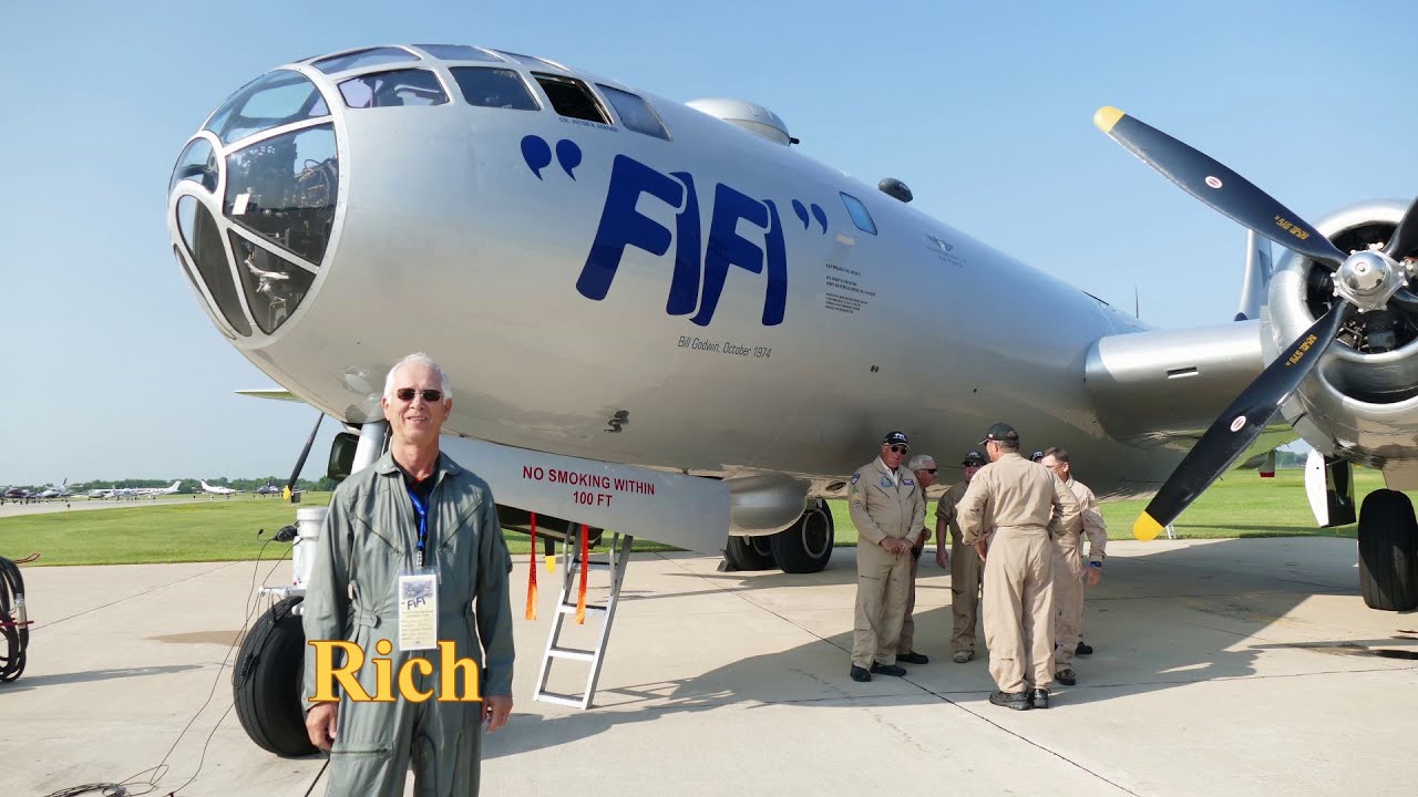 Take a flight on Fifi, a WWII B-29 Bomber - YouTube